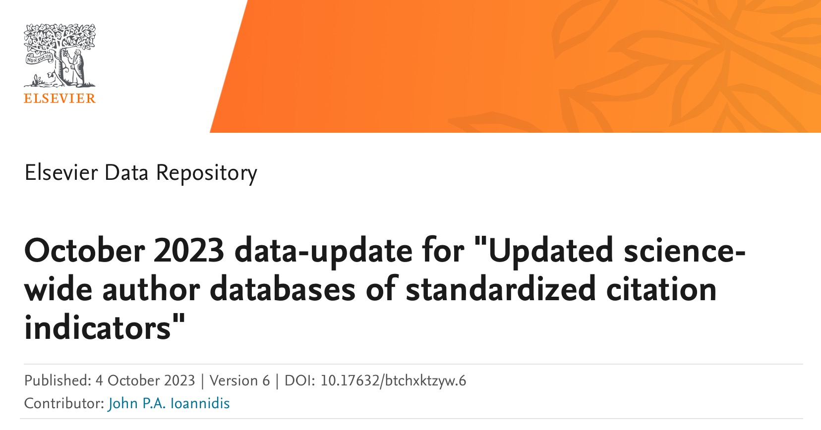 Top 2% of the world, 2 professors of ZJE were selected as the World’s ...
